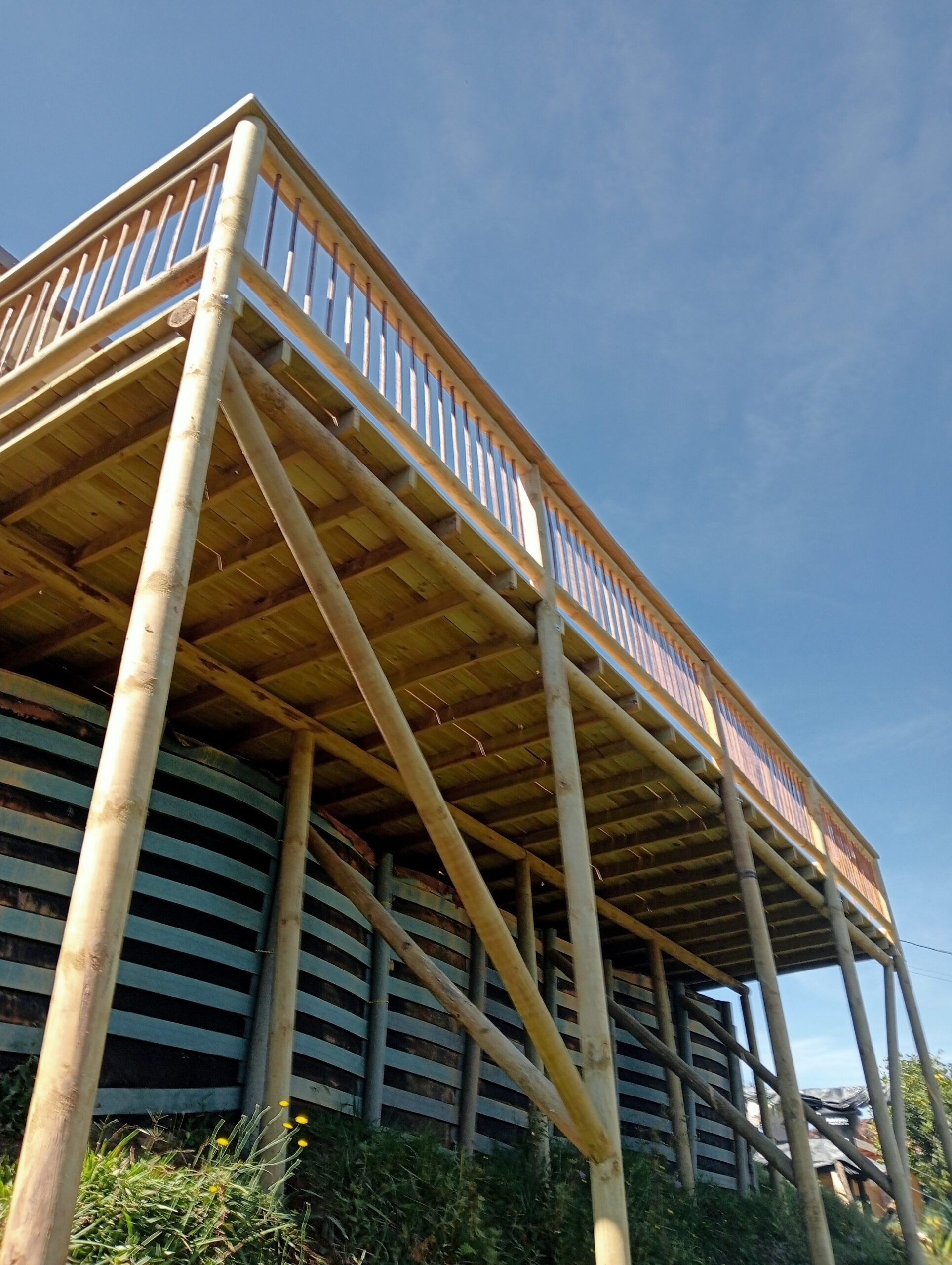 Diseños de Decks – deck en madera inmunizada